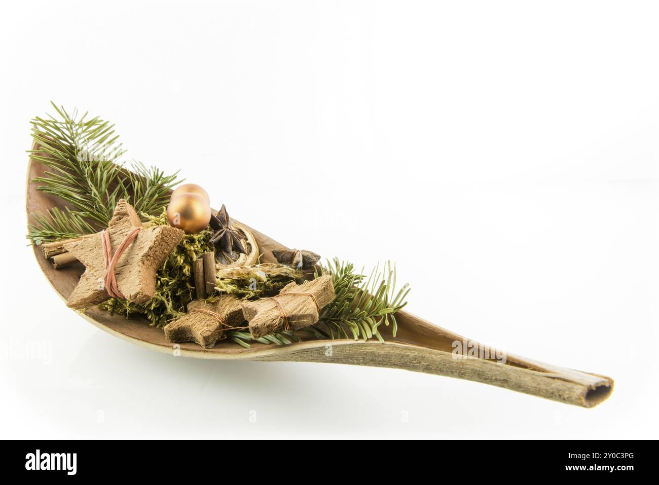 Christmas decoration stars cinnamon Cut Out Stock Images & Pictures - Alamy