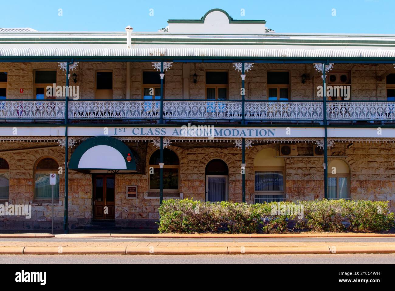 Albion Hotel, built late 1800's, Kalgoorlie, Western Australia Stock ...