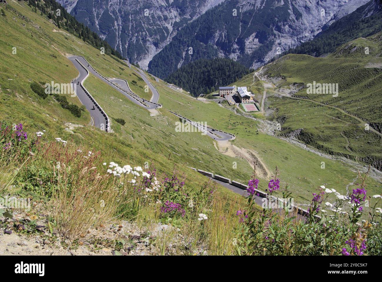 Stelvio Pass, Stelvio Pass 21 Stock Photo - Alamy