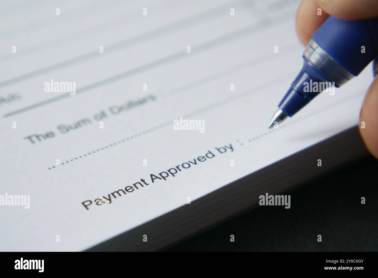 Carrying Out a Hand Signing Process Specifically for Payment Approval ...