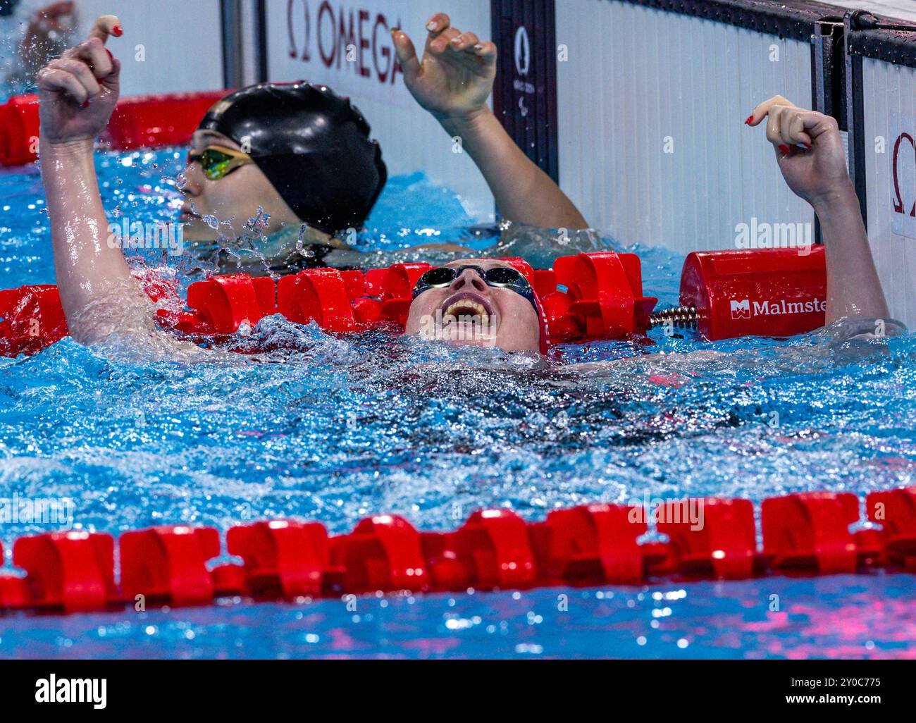 Paris, France. 01st Sep, 2024. Paralympics, Paris 2024, Swimming, Paris ...