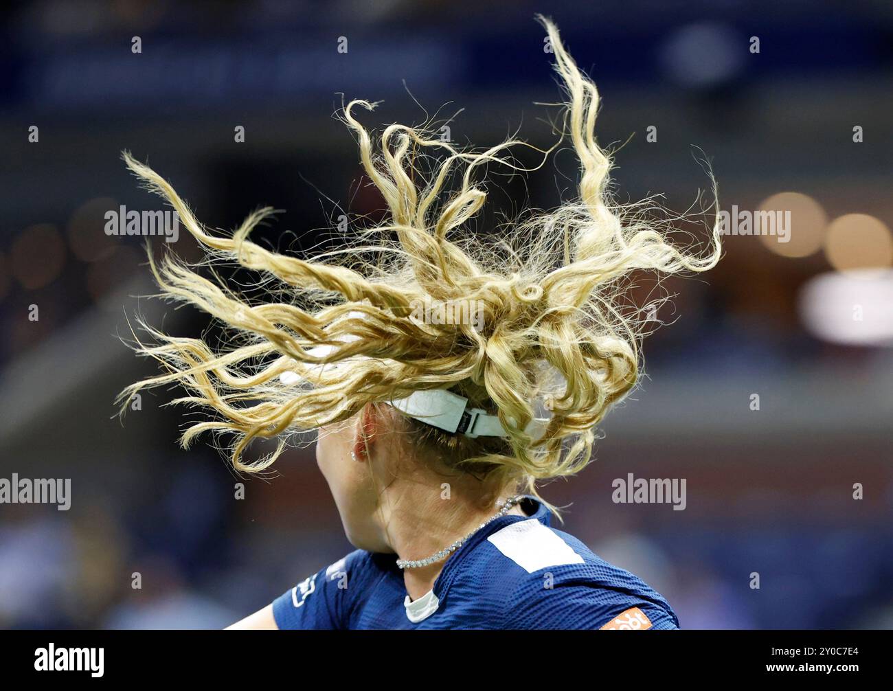 Flushing Meadow, United Stated. 01st Sep, 2024. Donna Vekic of Croatia ...