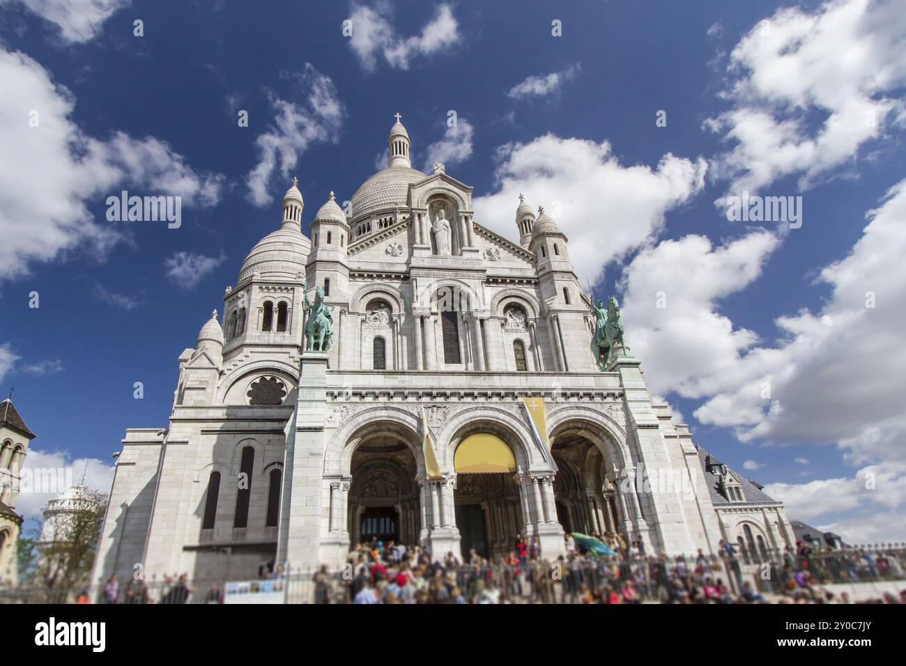 The Sacre Coeur Basilica in Paris, France, Europe Stock Photo - Alamy