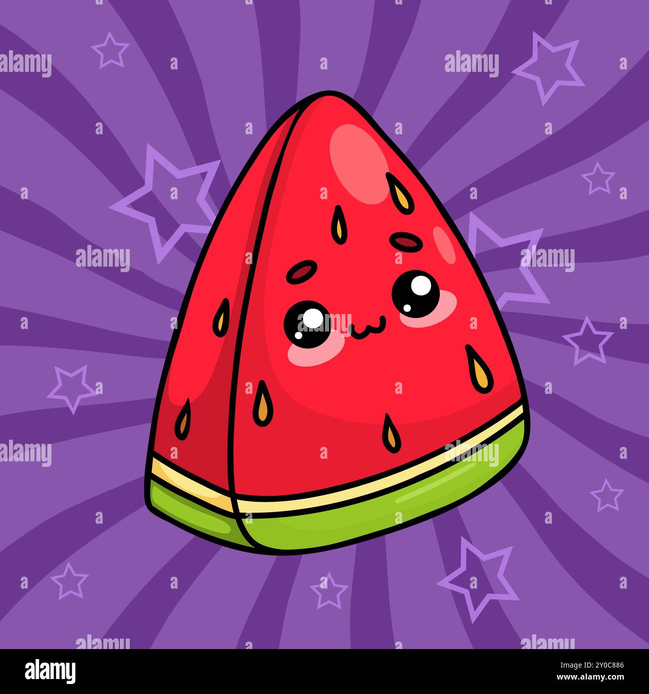 Watermelon Slice Cartoon