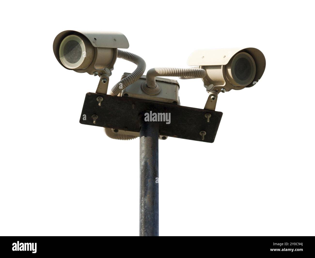 Safety watching surveillance system security camera Stock Photo - Alamy