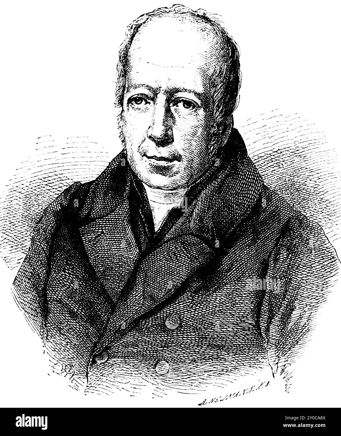 Portrait von friedrich wilhelm christian carl ferdinand von humboldt ...