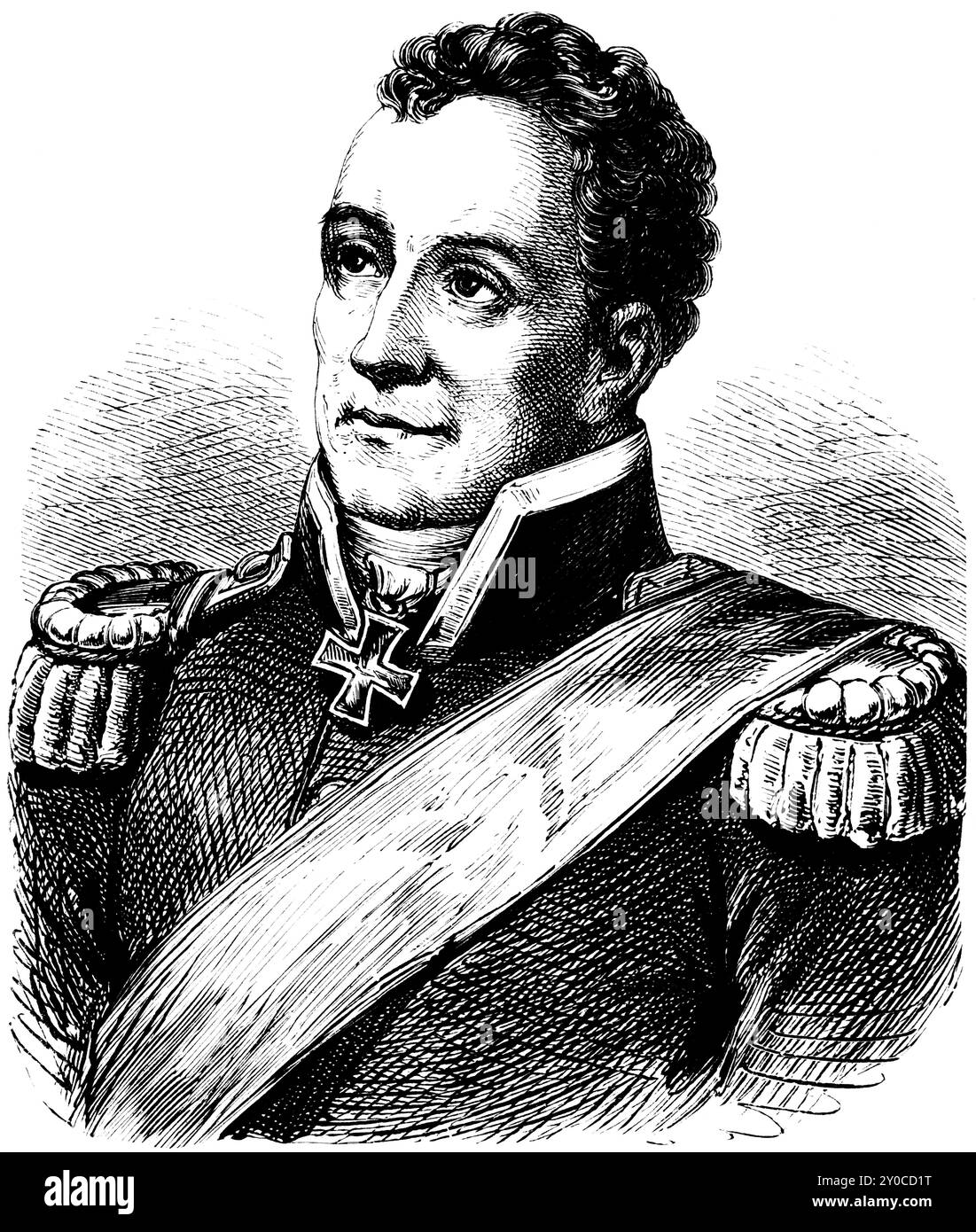 Portrait of Prince Karl August von Hardenberg, Prussian statesman ...