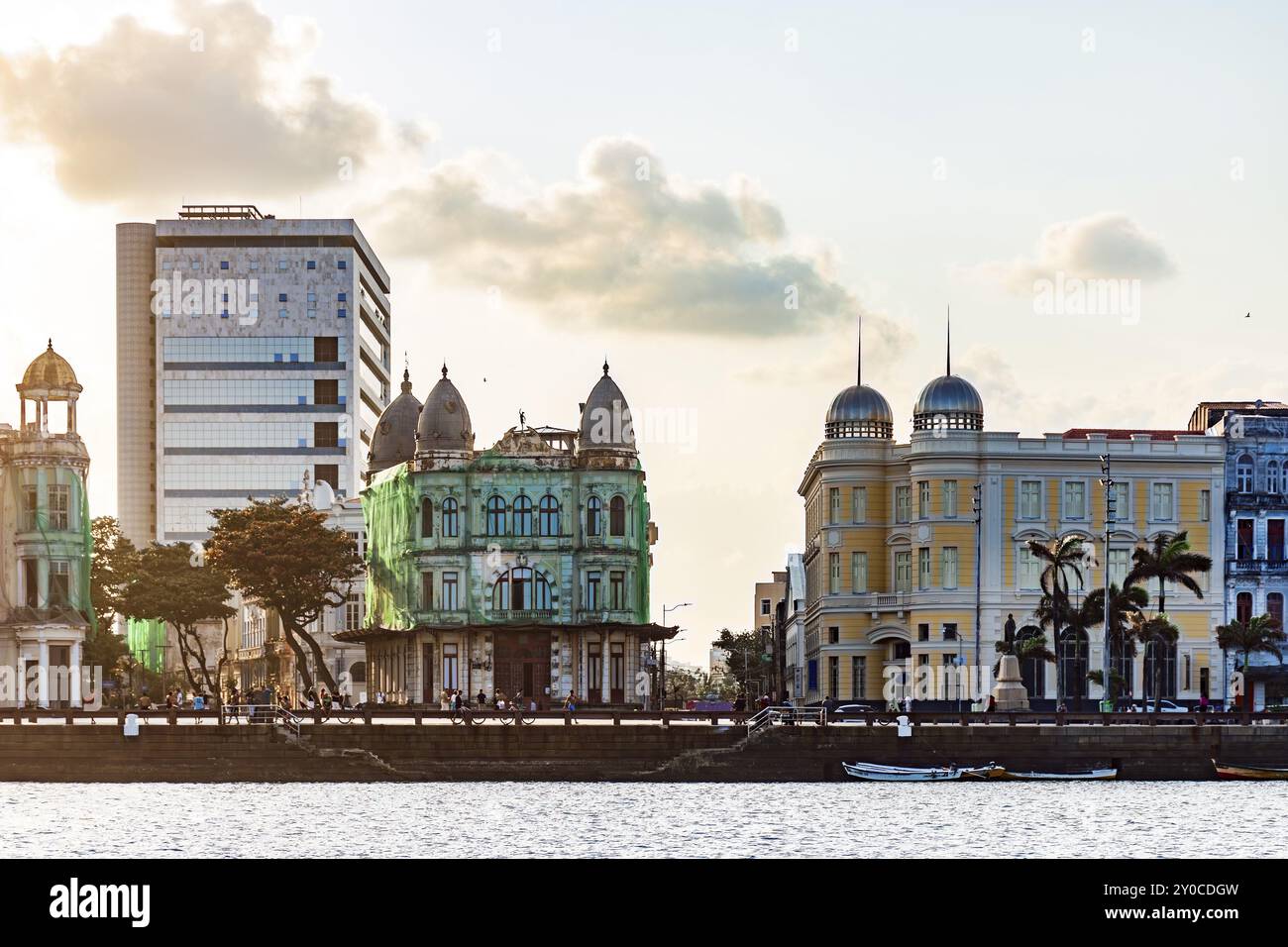 Square of the zero mark where the city of Recife in the state of ...