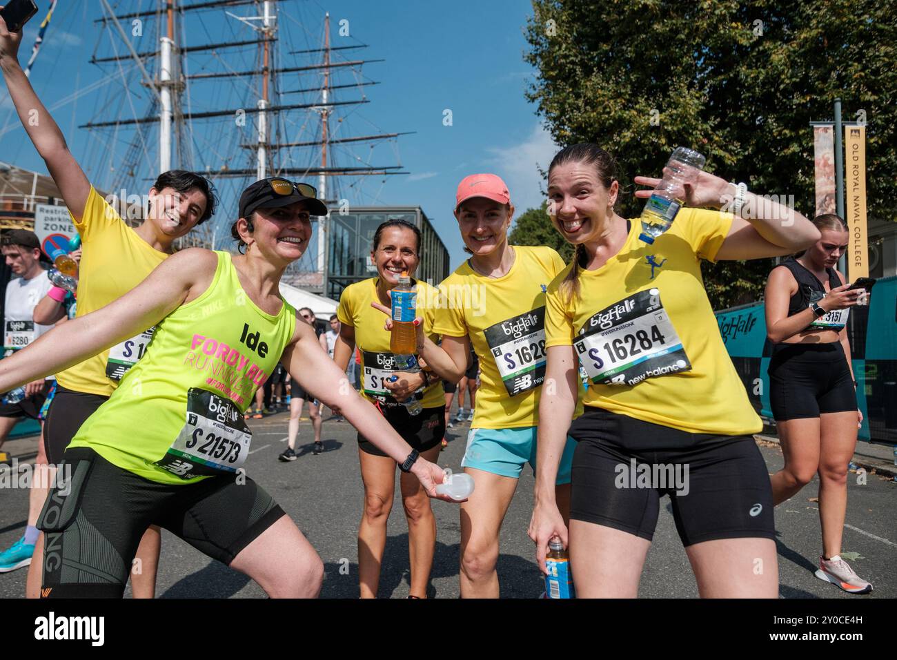 The Big Half 2024, London, United Kingdom, Sept. 1, 2024 Ehimetalor ...