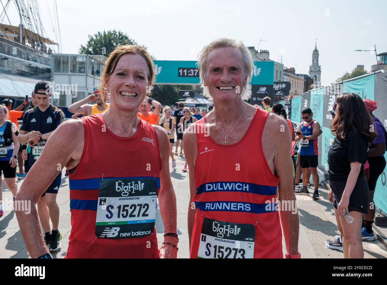 The Big Half 2024, London, United Kingdom, Sept. 1, 2024 Ehimetalor ...