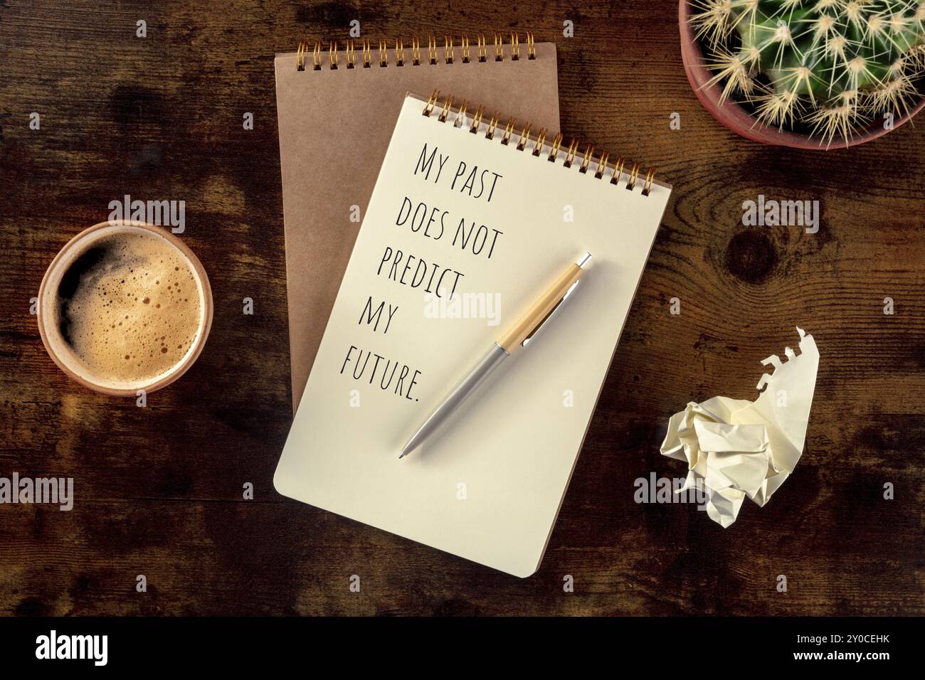 Inspirational and motivational saying, My Past Does Not Predict My ...