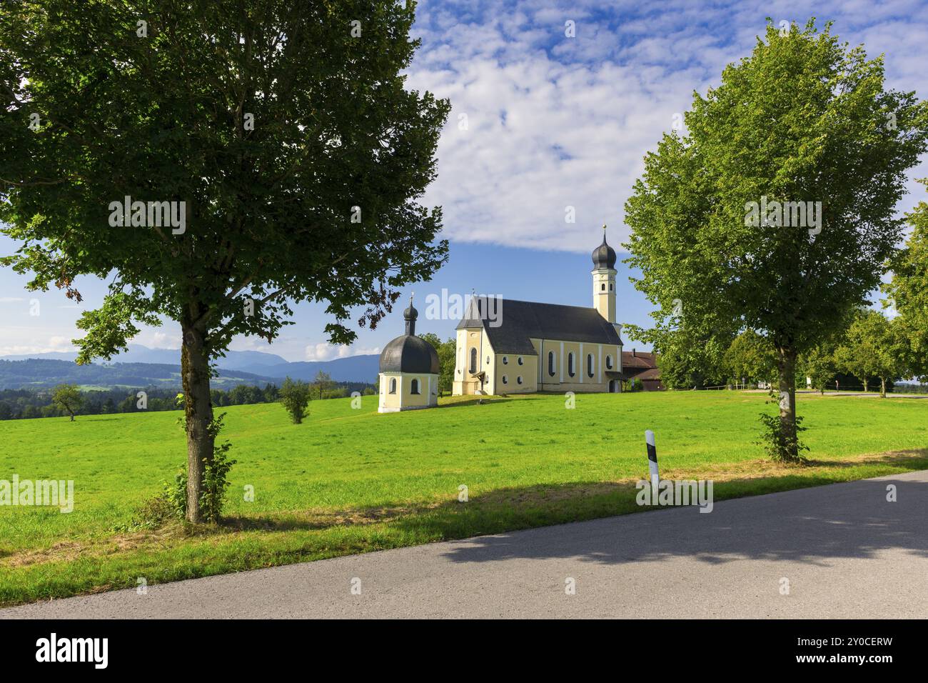 Pilgrimage church of St Marinus and Anian in Wilparting, municipality ...