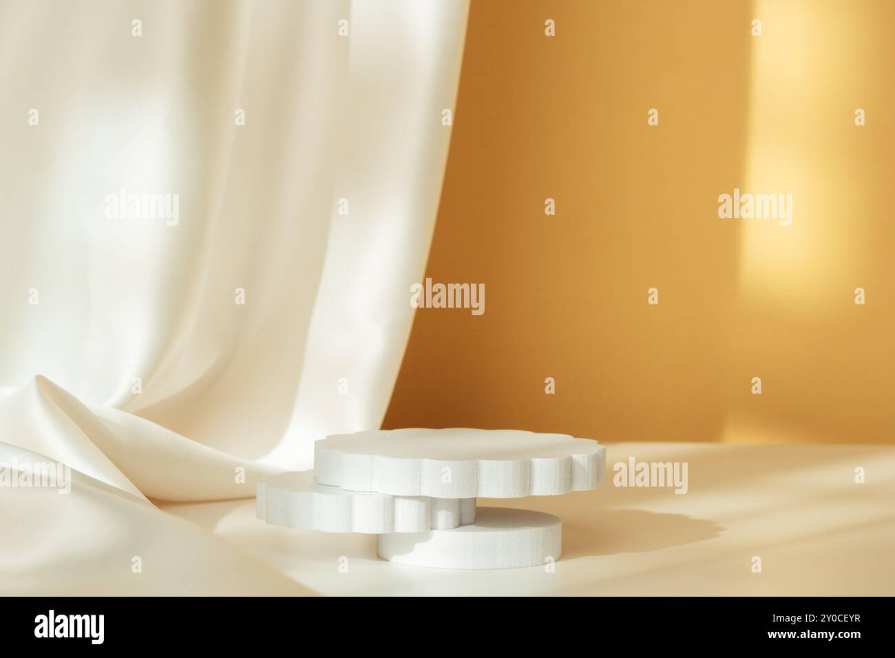 Elegant Minimalist Still Life Composition Featuring Soft Fabrics and ...