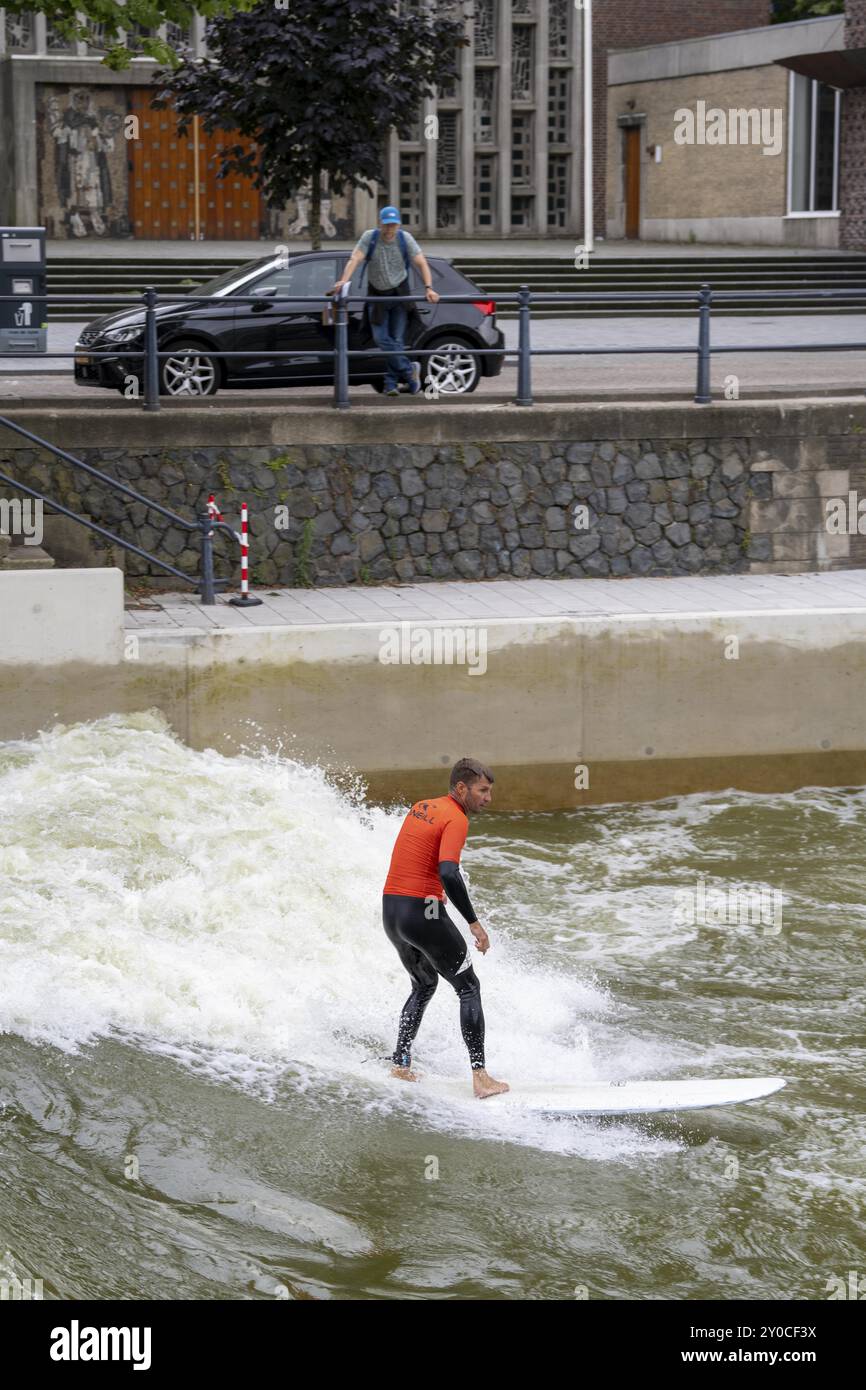 Surfing facility in the city centre of Rotterdam, Rif010, supposedly ...
