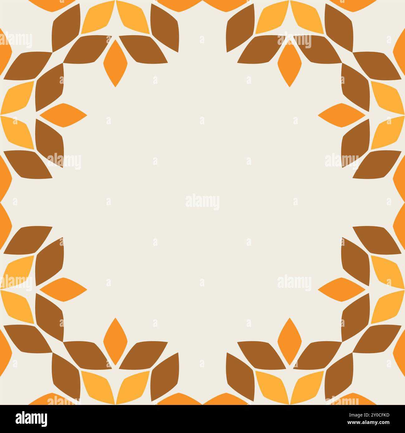 soft color flower frame design Stock Vector Image & Art - Alamy