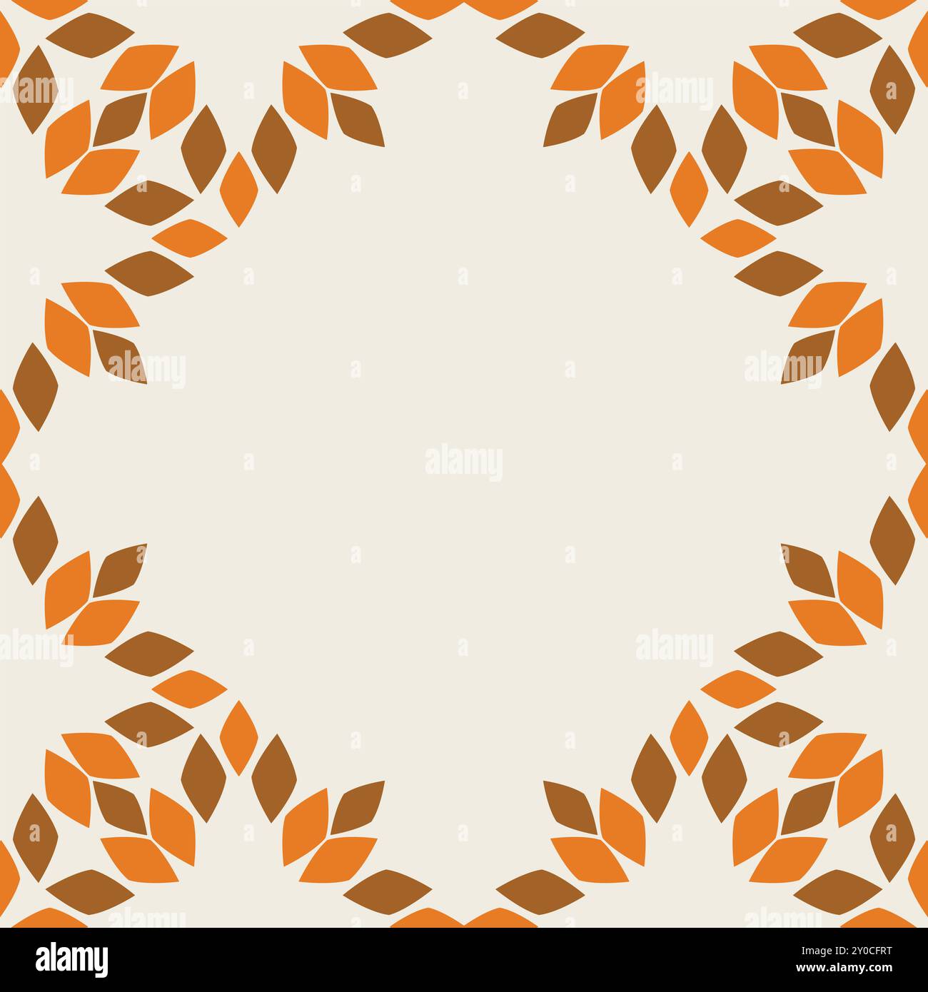 soft color flower frame design Stock Vector Image & Art - Alamy