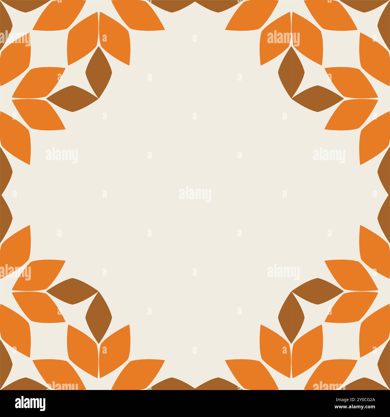 soft color flower frame design Stock Vector Image & Art - Alamy