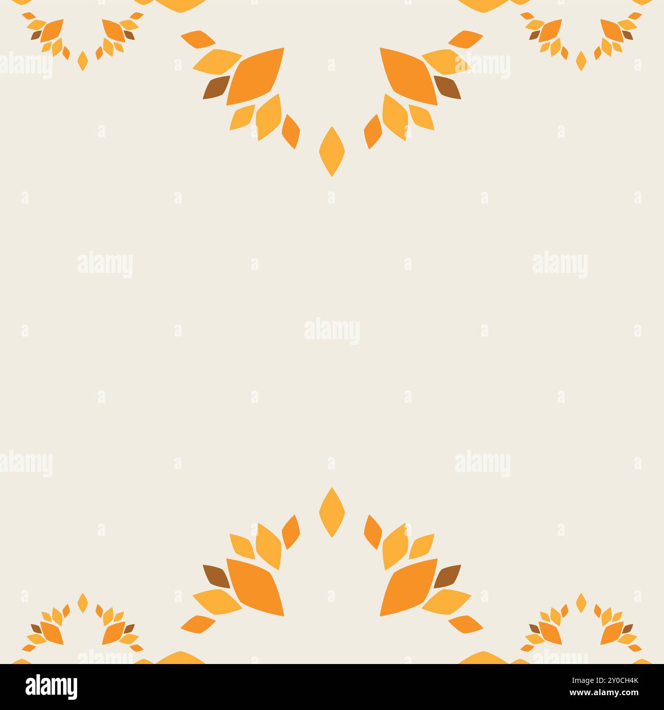 soft color flower frame design Stock Vector Image & Art - Alamy