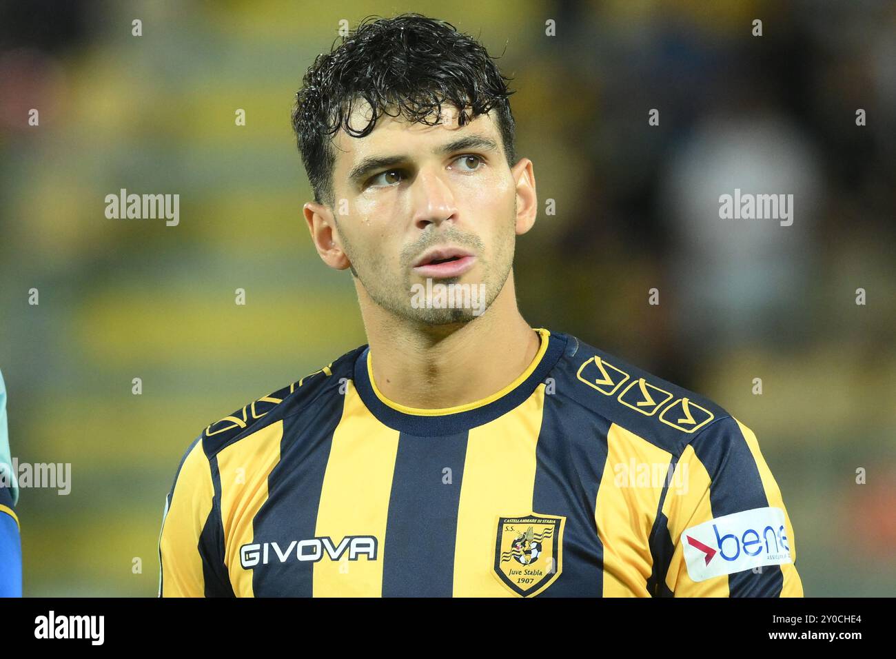 Marco Ruggero of SS Juve Stabia look during the Soccer BKT between ...