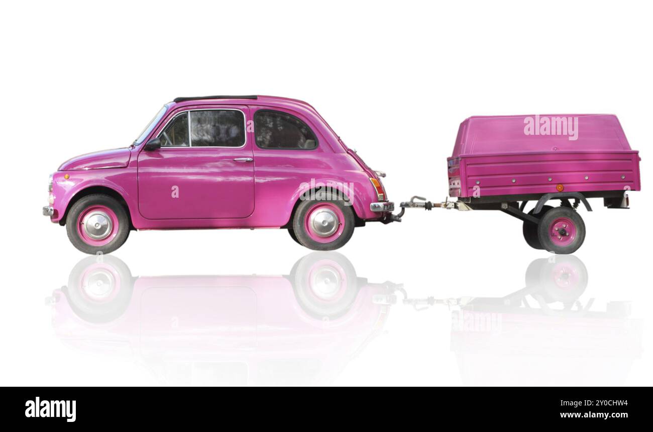 Old preserved cars Cut Out Stock Images & Pictures - Alamy