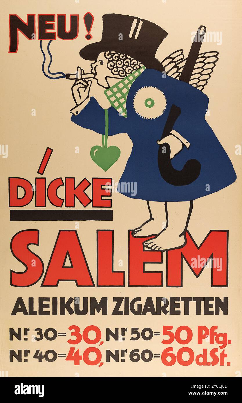 Cigarette ads 1920 hi-res stock photography and images - Alamy