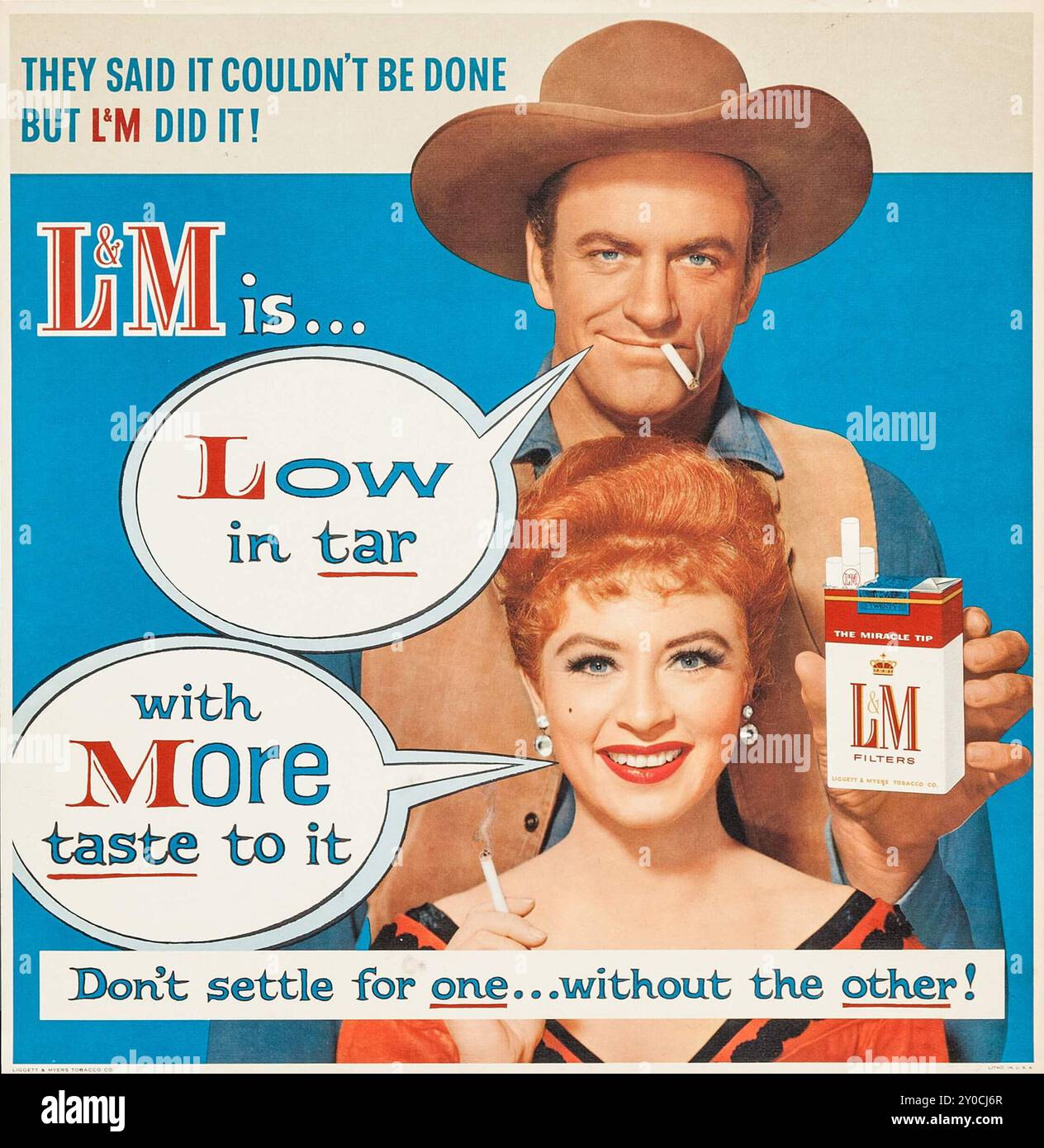Gunsmoke (Liggett & Myers Tobacco Co., 1950s) L&M Cigarettes ...