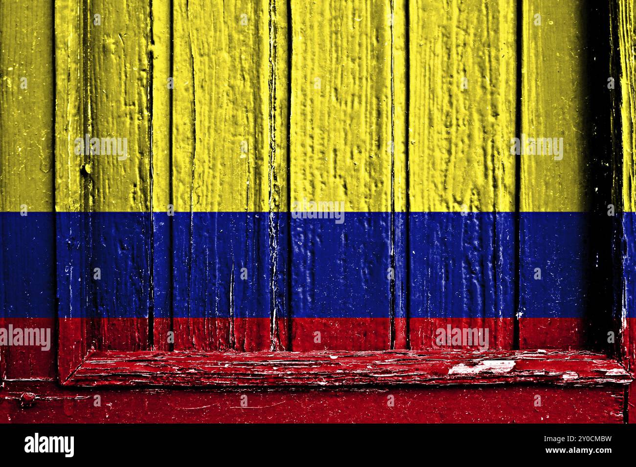 Flag colombia colombian banner on hi-res stock photography and images ...