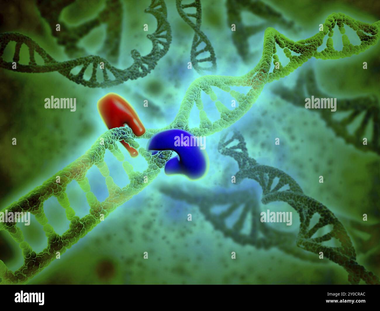 Microscopic view dna hi-res stock photography and images - Alamy
