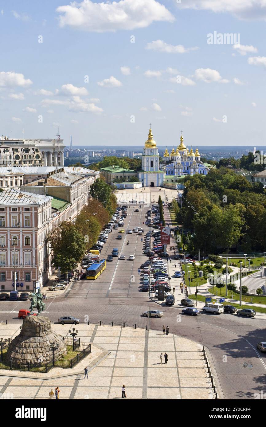 Aerial view. Kiev, Ukraine, Europe Stock Photo - Alamy