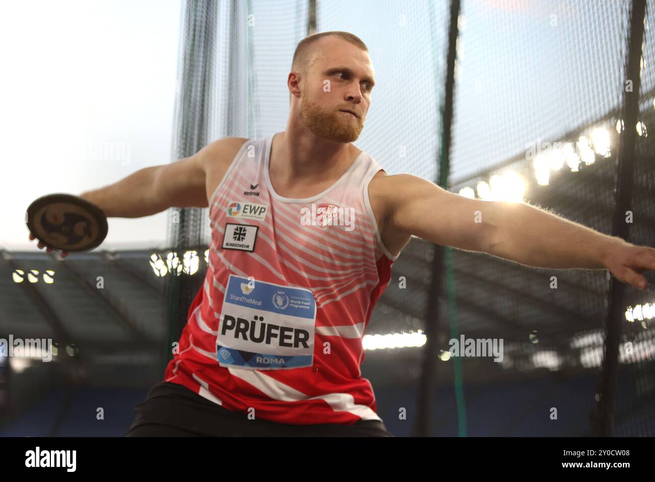 Rome, Italy 30.08.2024 : Clemens PRUFER during DISCUS THROW MEN in ...