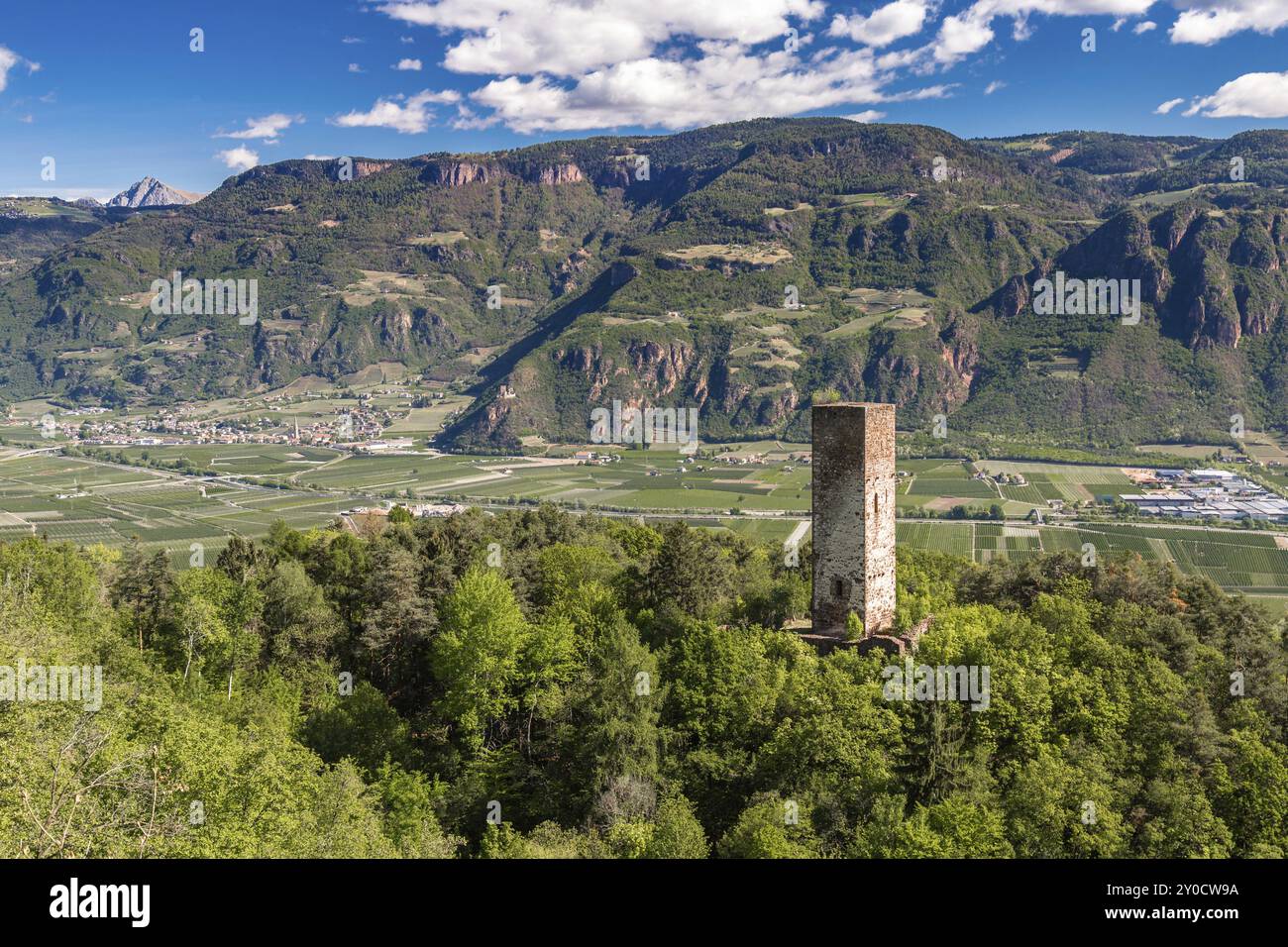 Three Castles Trail, South Tyrol Stock Photo - Alamy