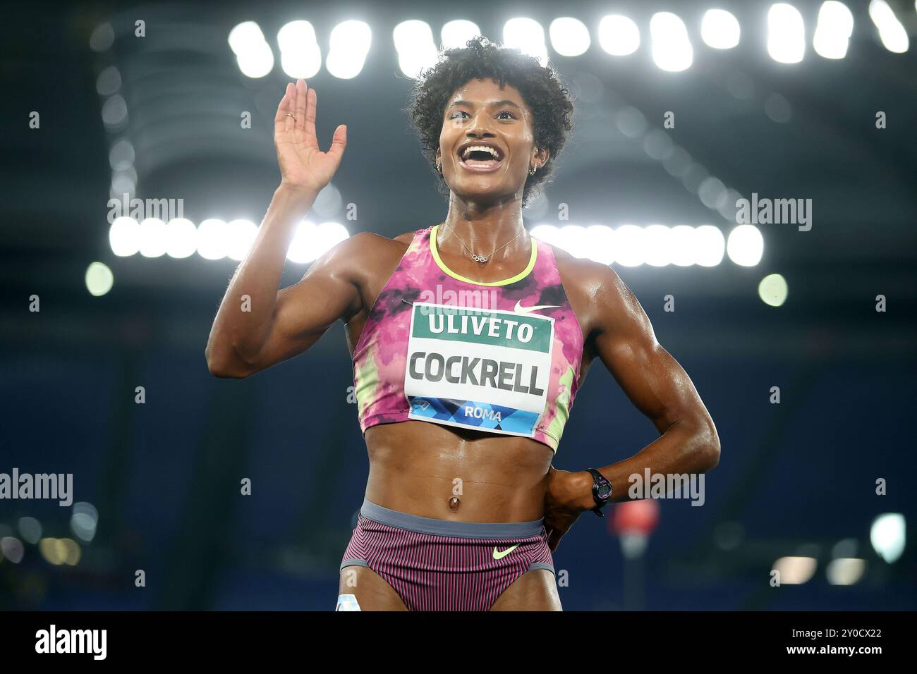 Rome, Italy 30.08.2024 : Anna COCKRELL win 400M HURDLES WOMEN during ...