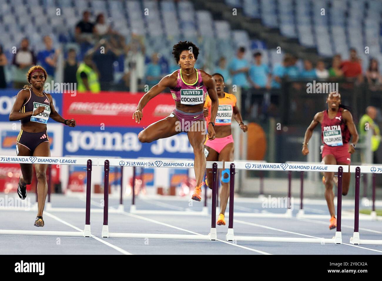 Rome, Italy 30.08.2024 : Anna COCKRELL win 400M HURDLES WOMEN during ...