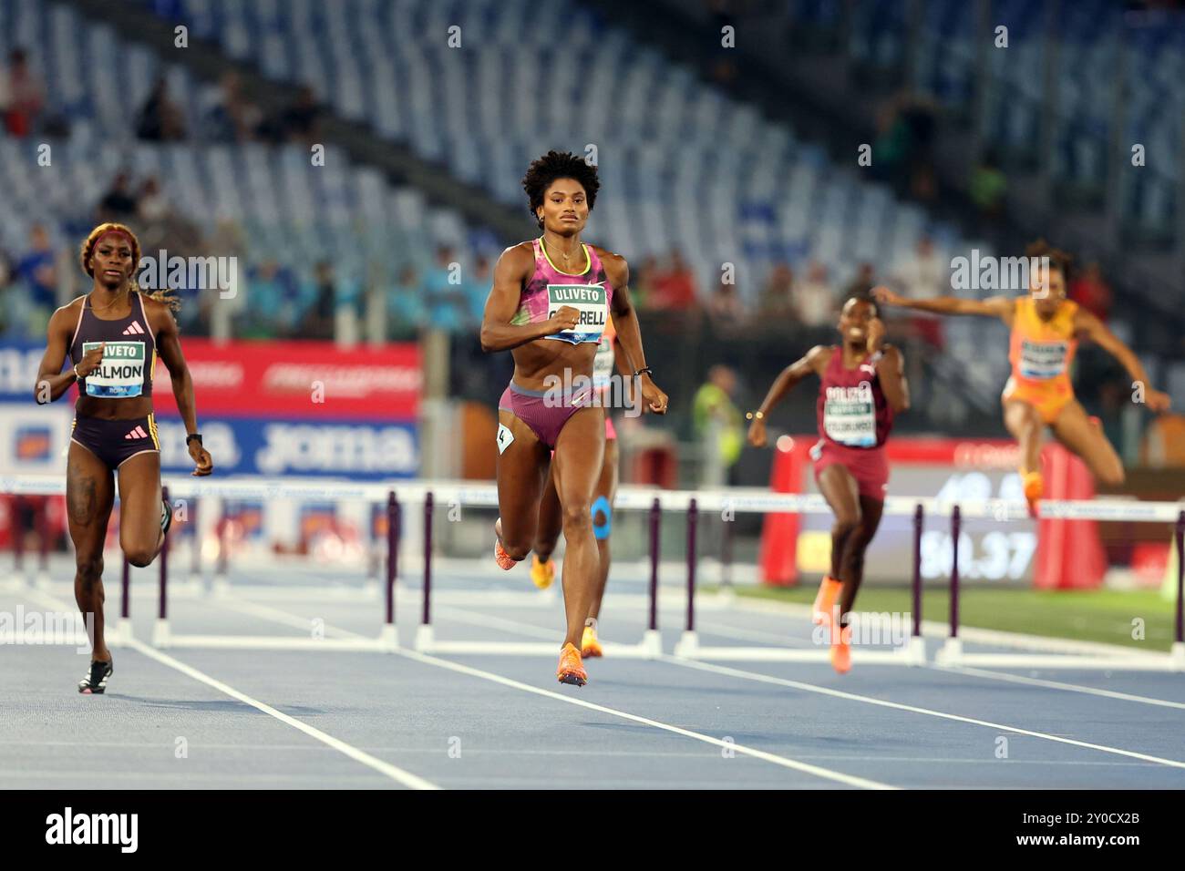 Rome, Italy 30.08.2024 : Anna COCKRELL win 400M HURDLES WOMEN during ...