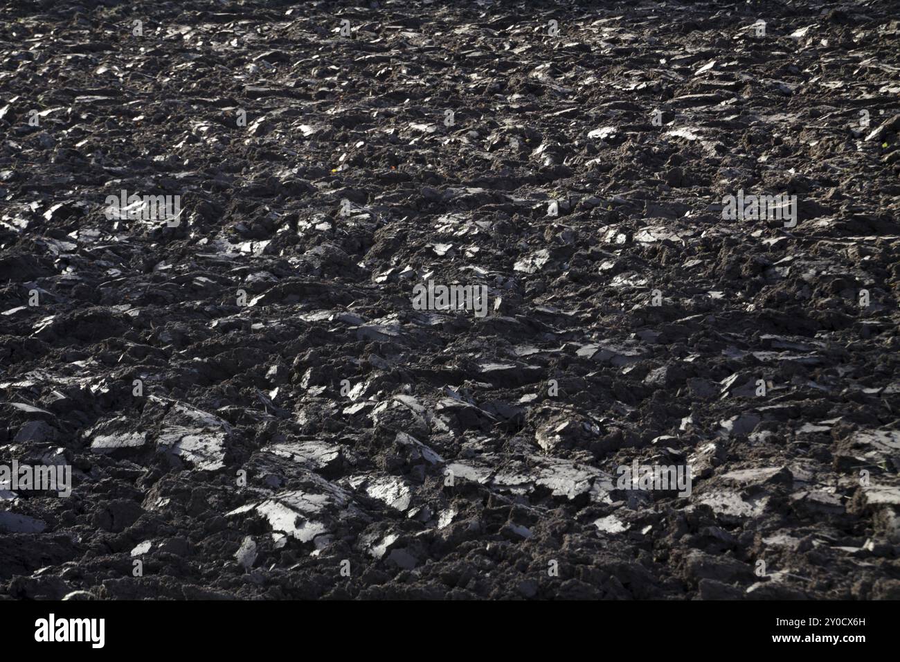 Freshly ploughed soil Stock Photo - Alamy