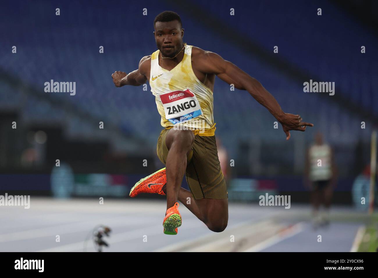 Rome, Italy 30.08.2024 : Zango Andy during TRIPLE JUMP MEN athletic ...