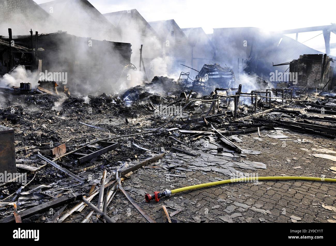 After the fire Stock Photo - Alamy