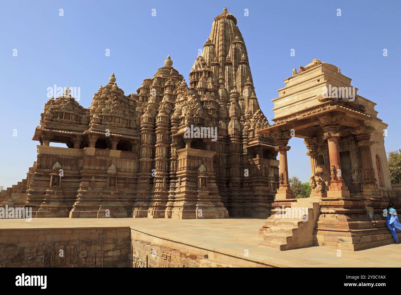 Kandariya Mahadev Temple in Khajuraho India Stock Photo - Alamy