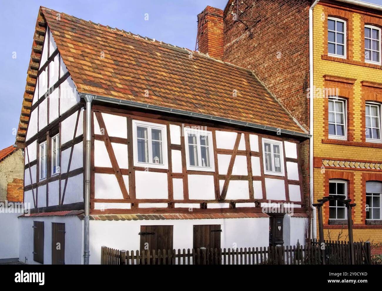 Spremberg half-timbered house -Spremberg half-timber house 01 Stock ...