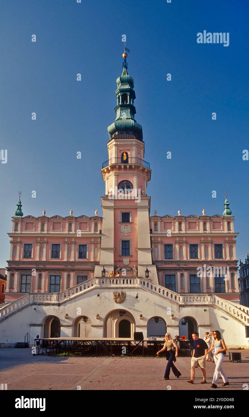 Town Hall, 17th century, Rynek Wielki (Great Market Square) in Zamość ...