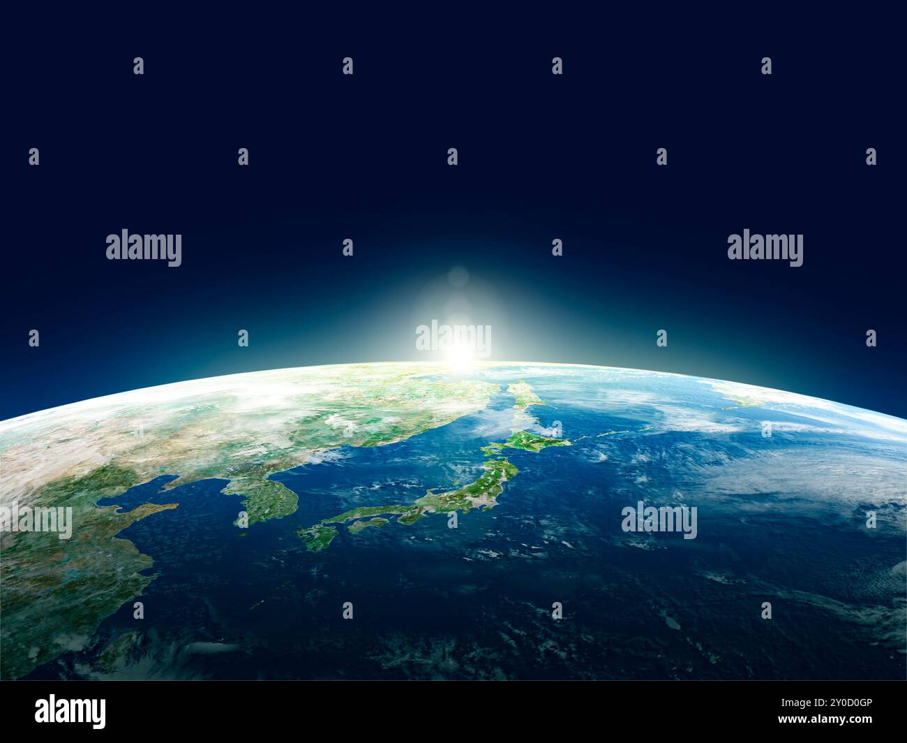 Dawn of Japan Stock Photo - Alamy