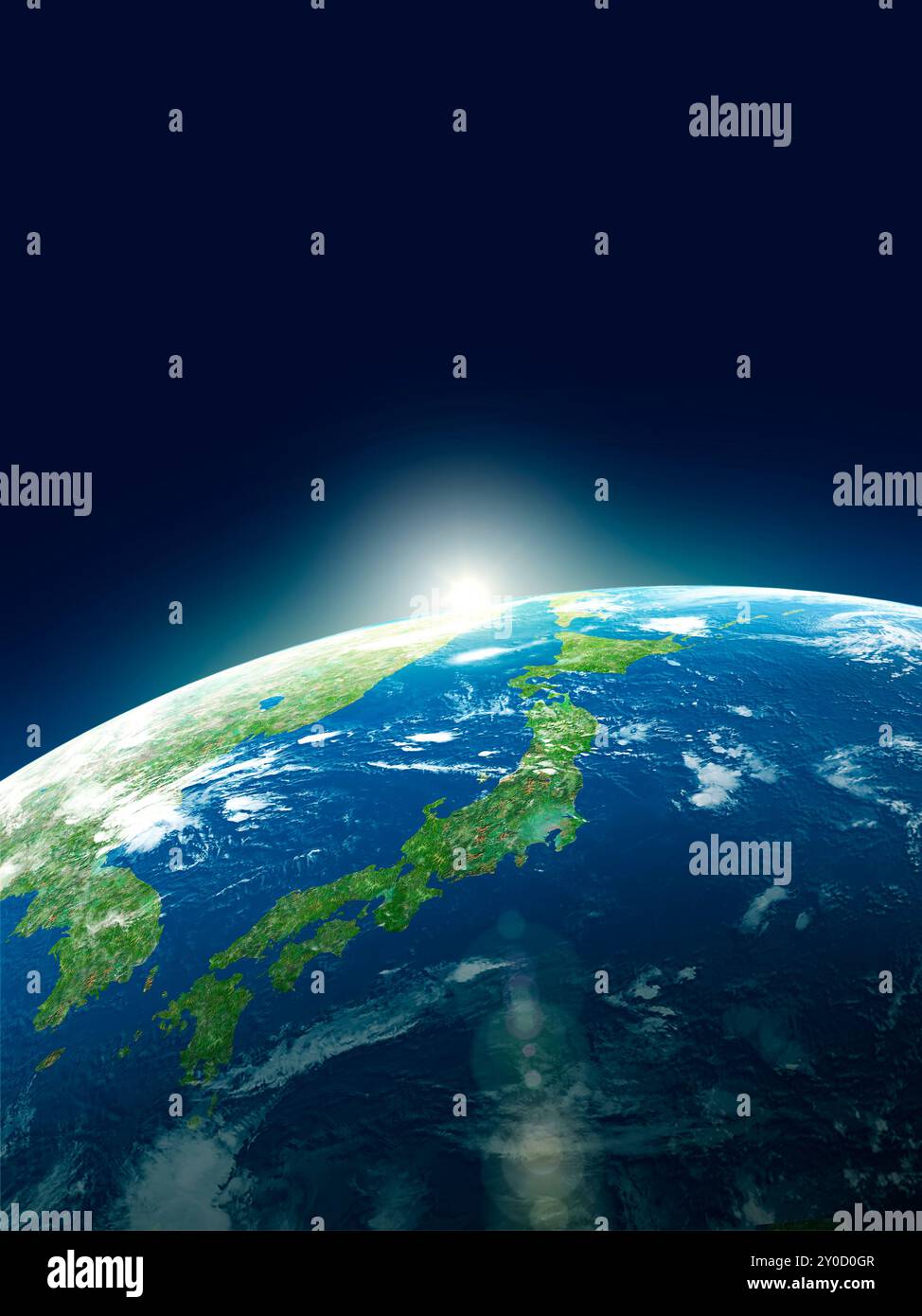Dawn of Japan Stock Photo - Alamy
