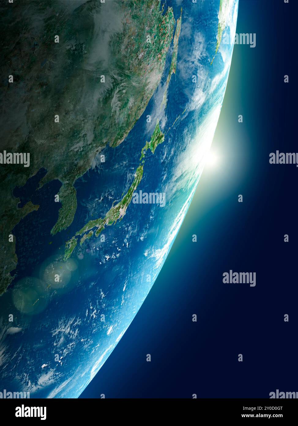 Dawn of Japan Stock Photo - Alamy