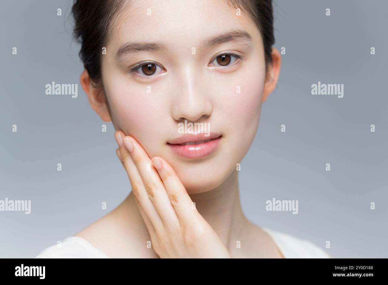 Beautiful japanese face hi-res stock photography and images - Alamy