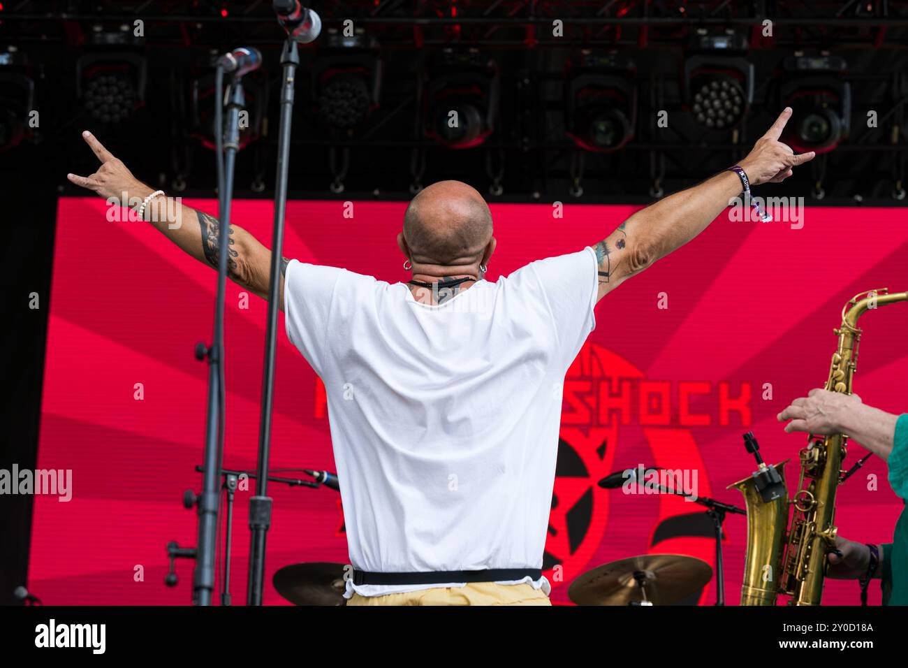 Seattle, USA. 1 Sep, 2024. Kultur Shock performing at the Fountain ...