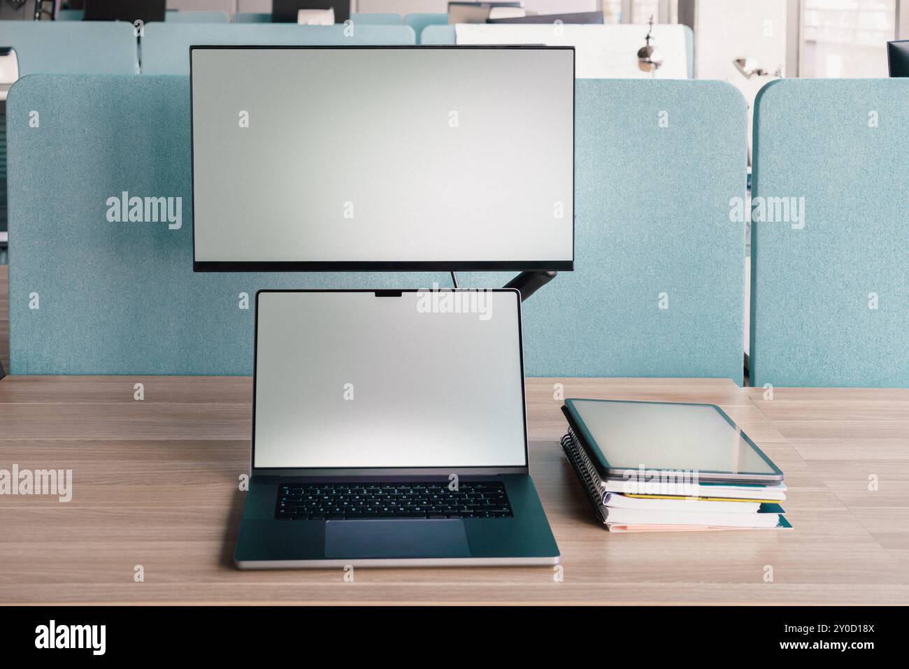 computer hardware software engineer laptop external monitor digital ...