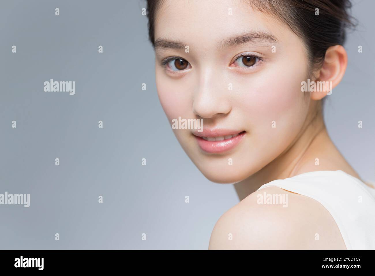 A beautiful image of a Japanese woman Stock Photo - Alamy