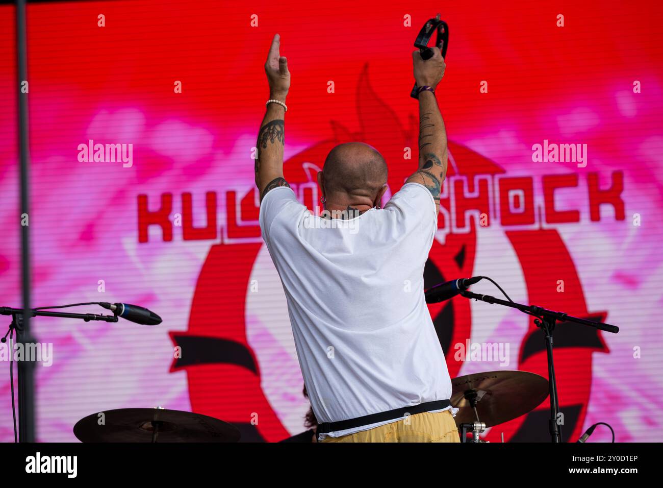 Seattle, USA. 1 Sep, 2024. Kultur Shock performing at the Fountain ...