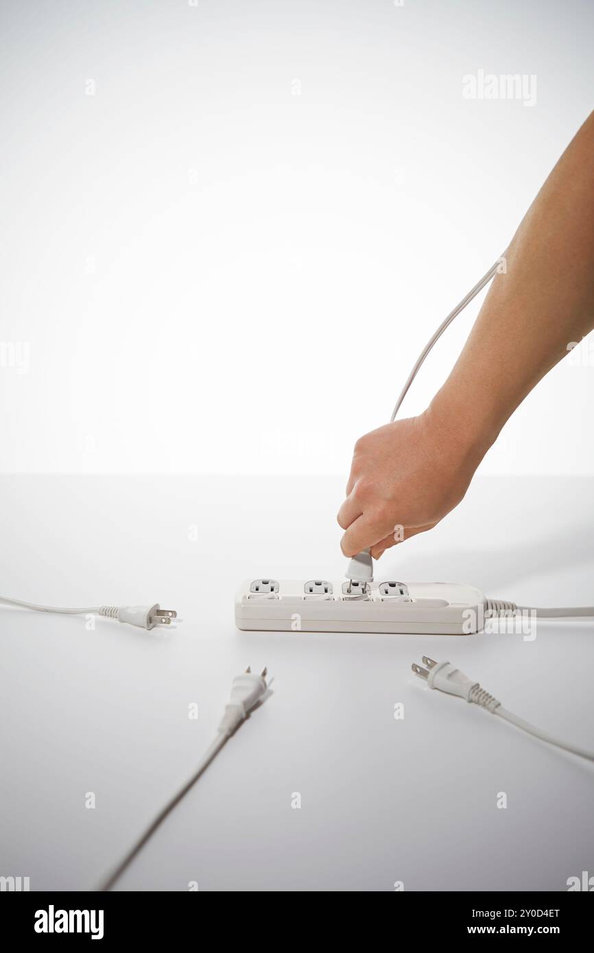 Lot plugs hi-res stock photography and images - Alamy