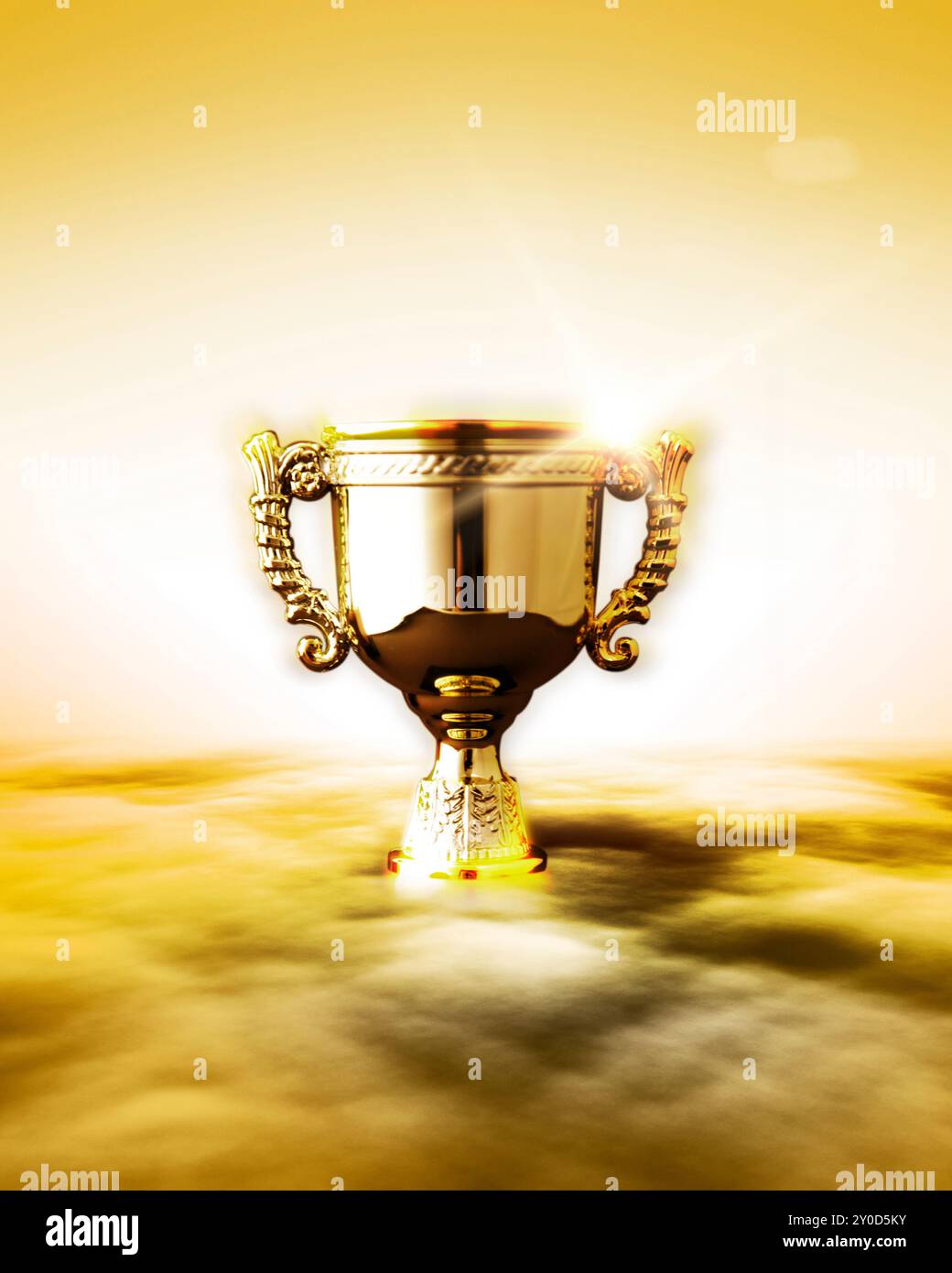 a shining trophy Stock Photo - Alamy